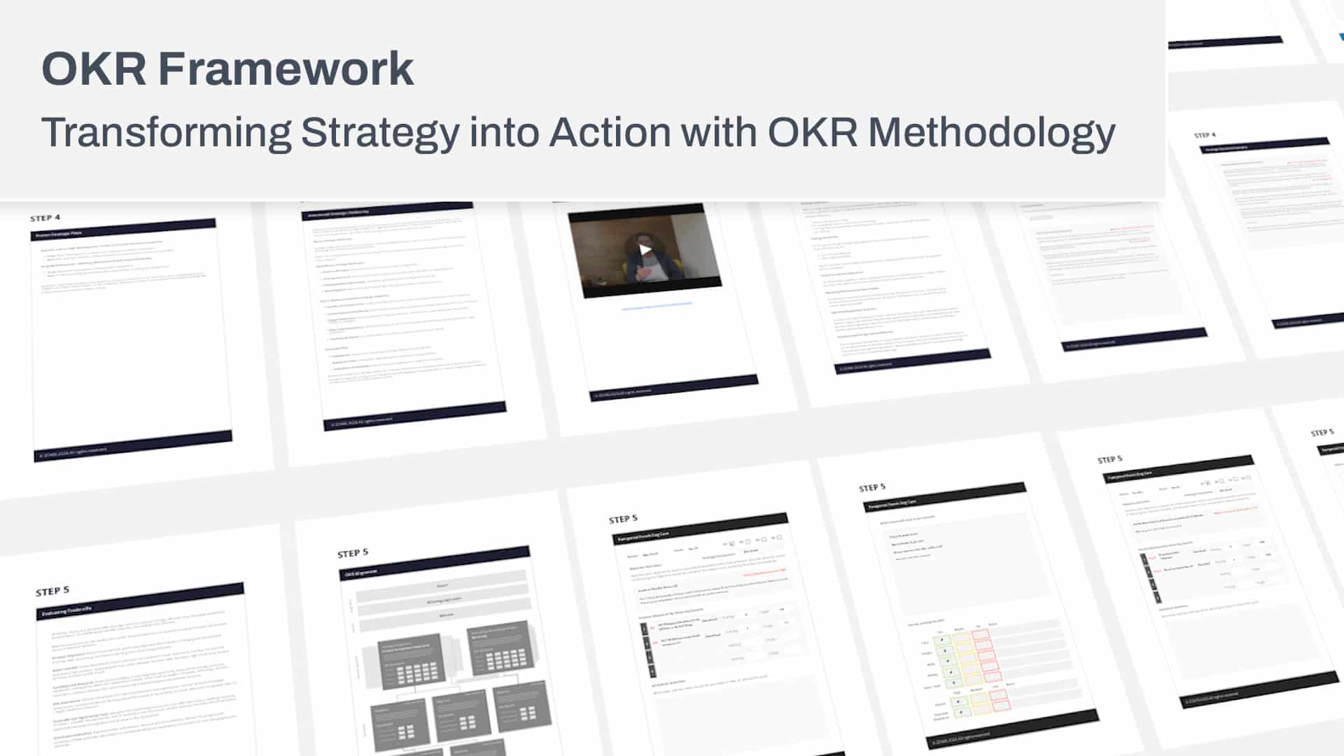 The OKR Framework: Using The OKR Methodology To Execute Strategy
