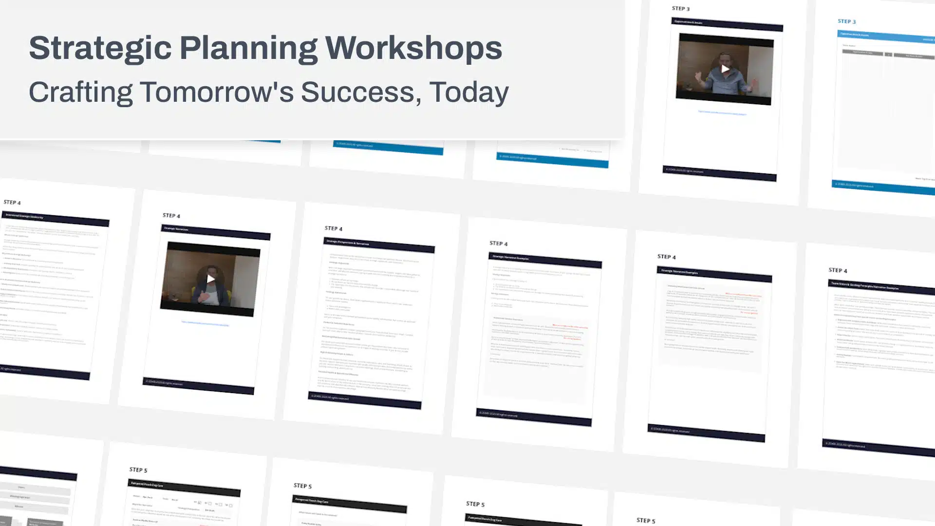 How To Run Amazing Strategic Planning Workshops